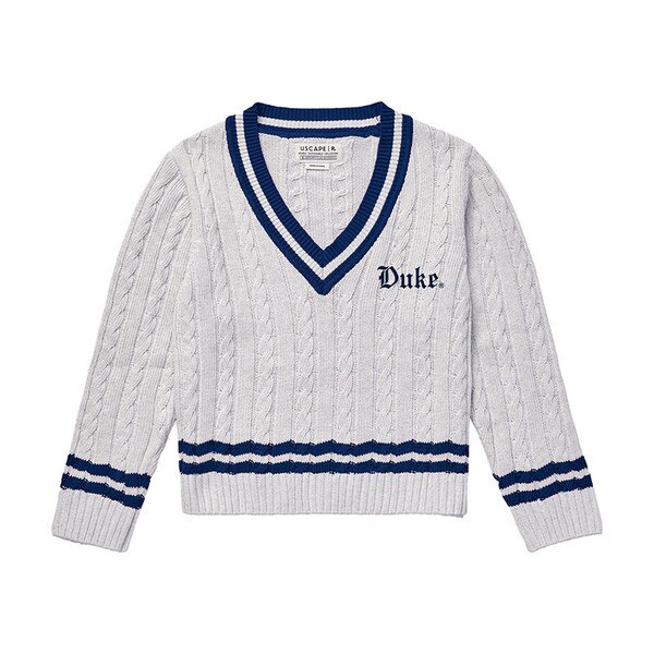 Women's Renew Gothic Duke® Cable Knit V-Neck Sweater