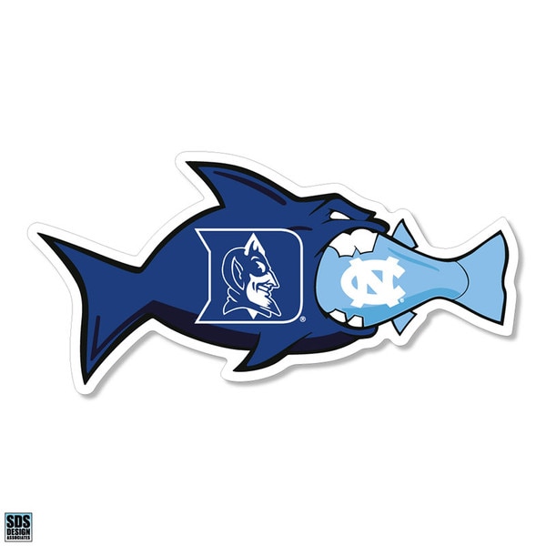 Duke® vs UNC Rival Fish Magnet