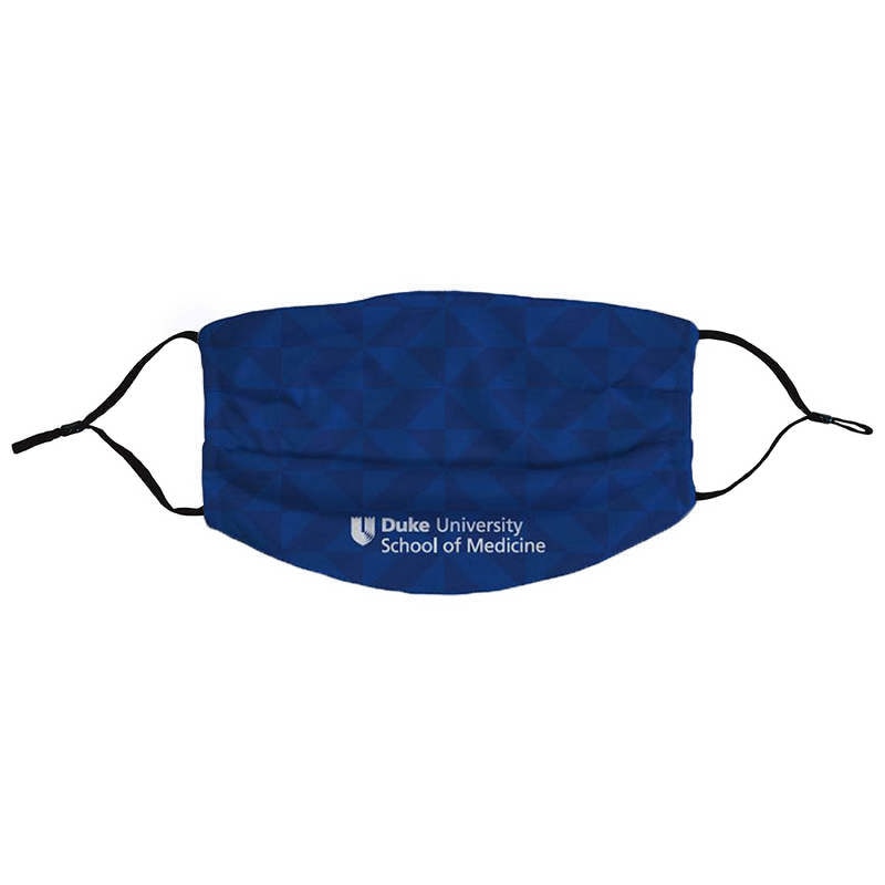 Duke® School of Medicine Adjustable Triple Layer Face Mask | Duke Stores