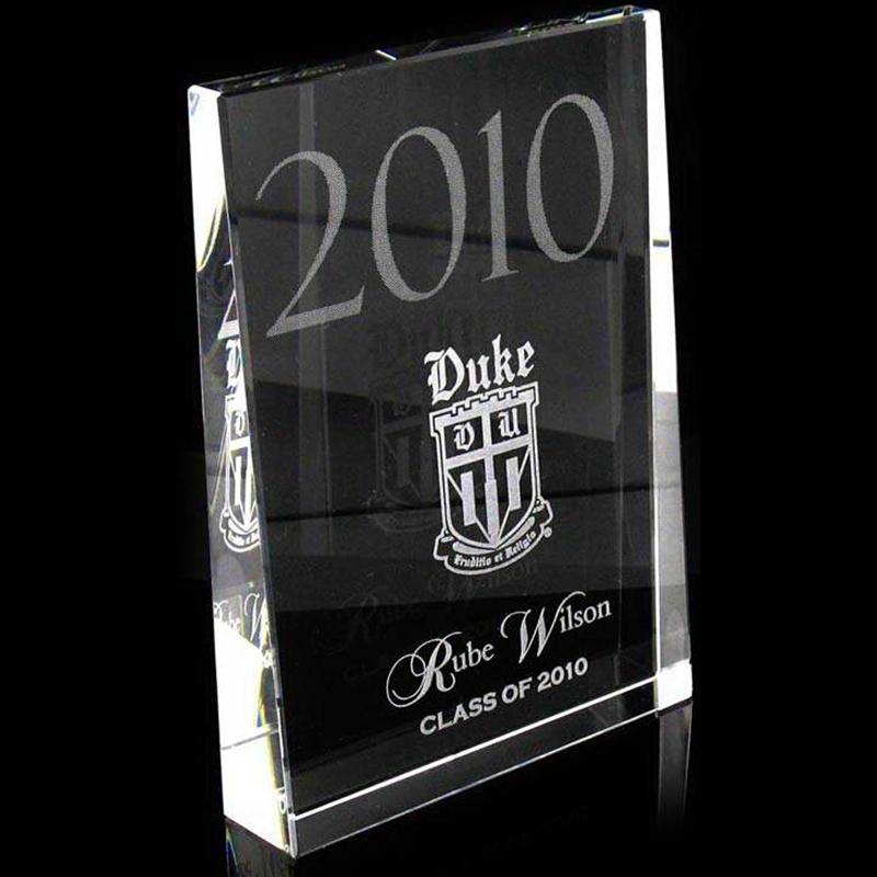 Duke® Personalized Duke® Shield Crystal Prestige (Special Order) | Duke ...
