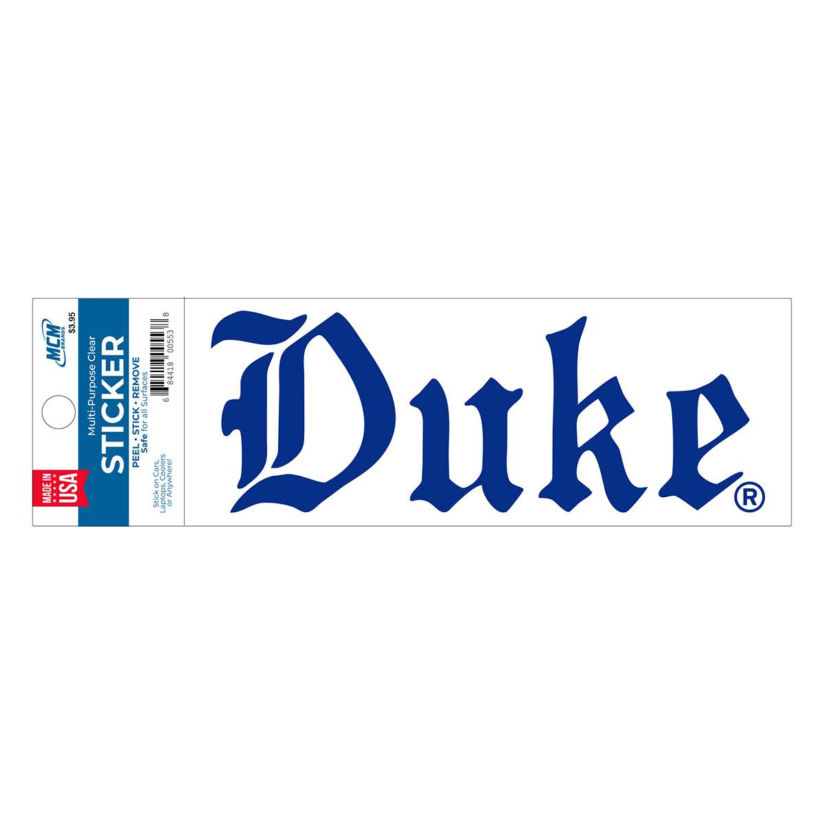 Gothic Duke® Decal | Duke Stores