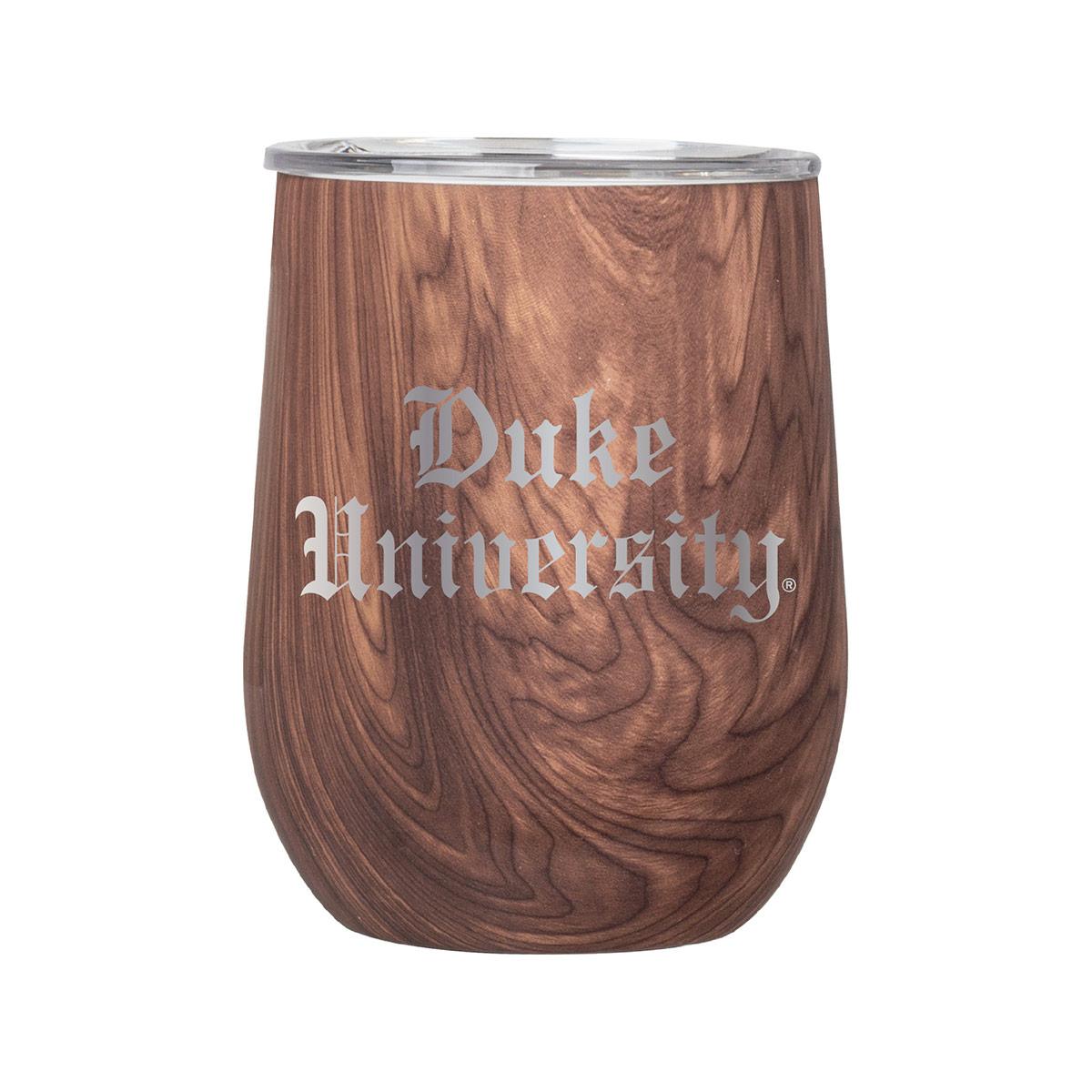 Gothic Duke University Corkcicle 12 oz. Stemless