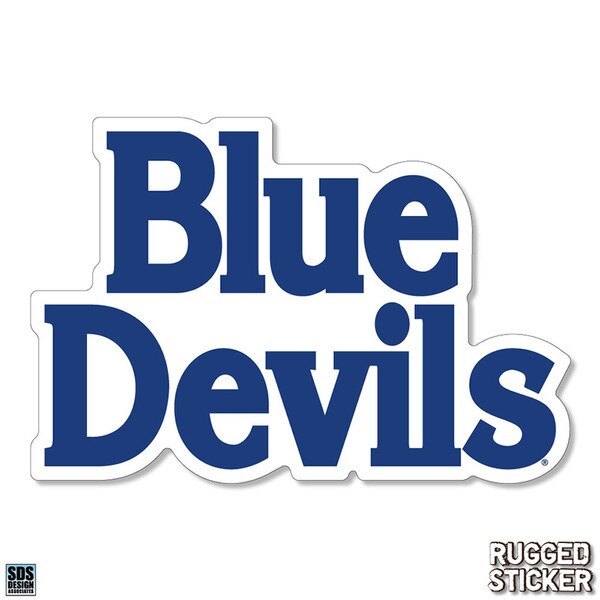 Blue Devil 5" Rugged Sticker