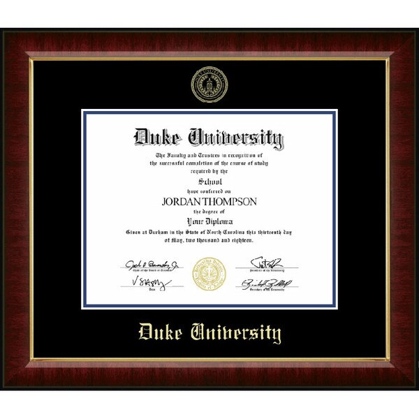 Duke® Emblem Dimensions Diploma Frame in Murano
